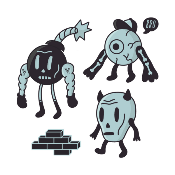 BLOCK GUYS (Pack de 2) – Tattoonie