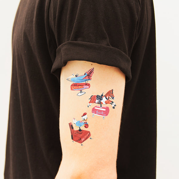 Tattoonie INSETR COIN by María Herreros temporary Tattoo