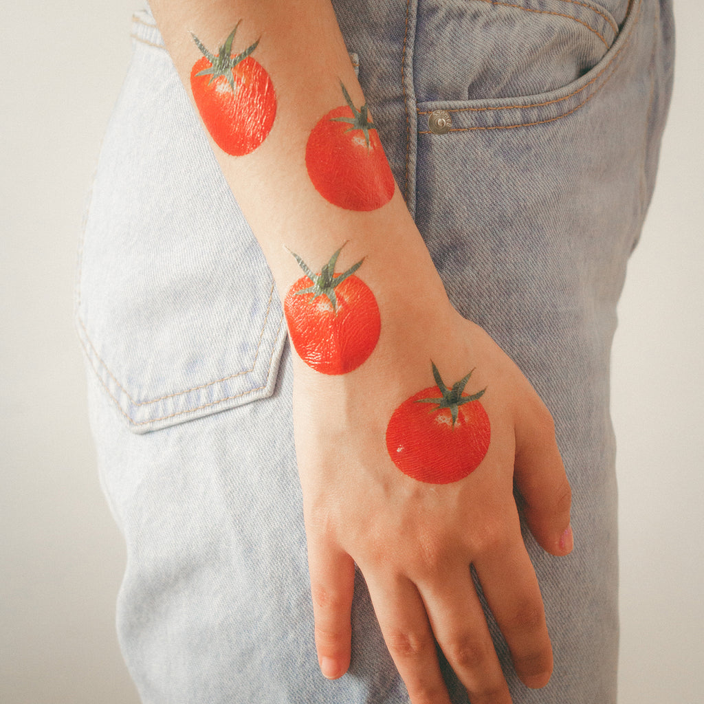 Tattoonie Tomate Cherry Fresco Tatuaje Temporal tattoonie-tomate-cherry-fresco-tatuaje-temporal